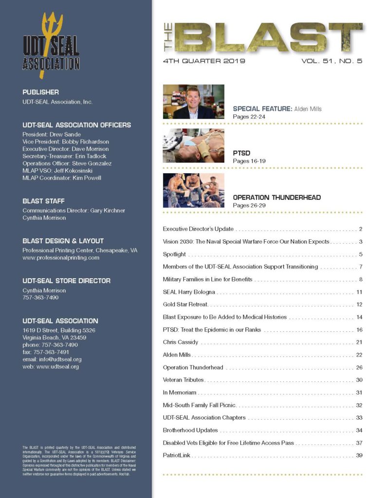 The Blast Magazine: Special Feature - Alden Mills